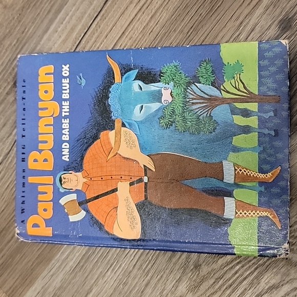 Whitman | Other | Paul Bunyan And Babe The Blue Ox Whitman Big ...